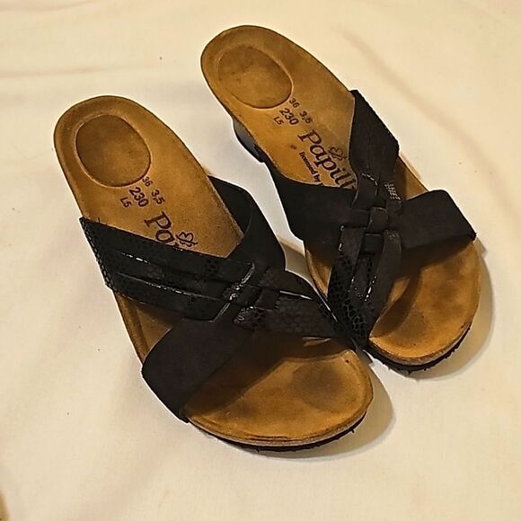 Papillio | Shoes | Birkenstock Papillio Strappyheeledsandals Size 366us ...